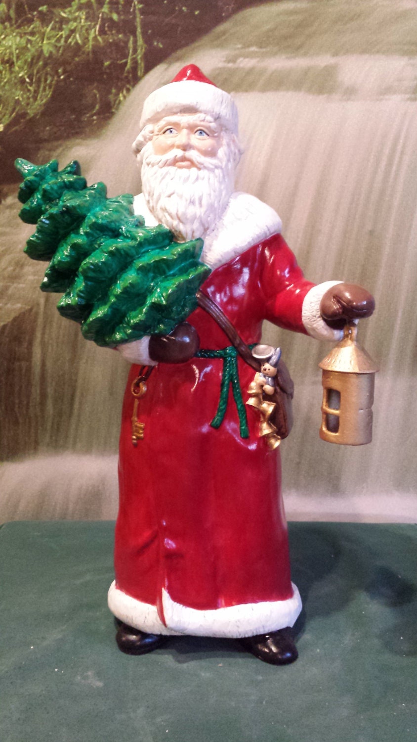 Ceramic Bisque You Paint, Large, Old Fashion Santa, Vintage, Old World ...