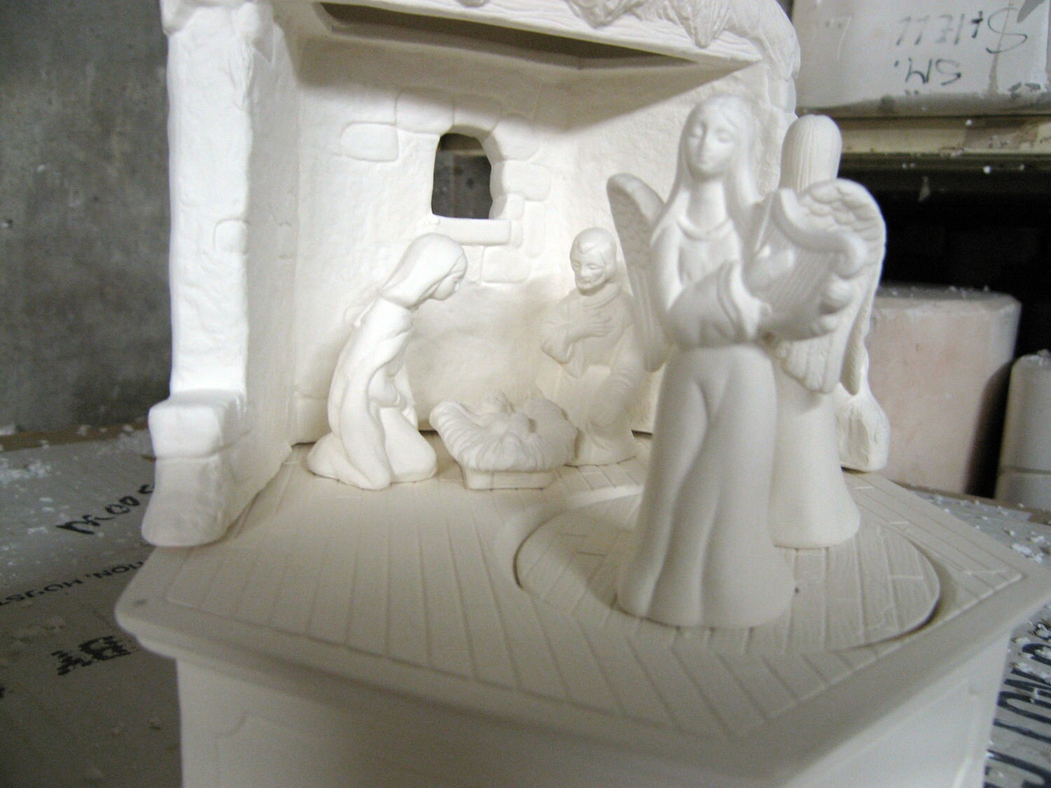 Music boxes — Ceramic Bisque you paint — TS Originals, Quality Ceramics