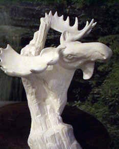 Ceramic Bisque You Paint, Large Moose, Driftwood Moose, Wild Moose ...