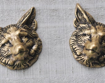 Brass Fox | Etsy