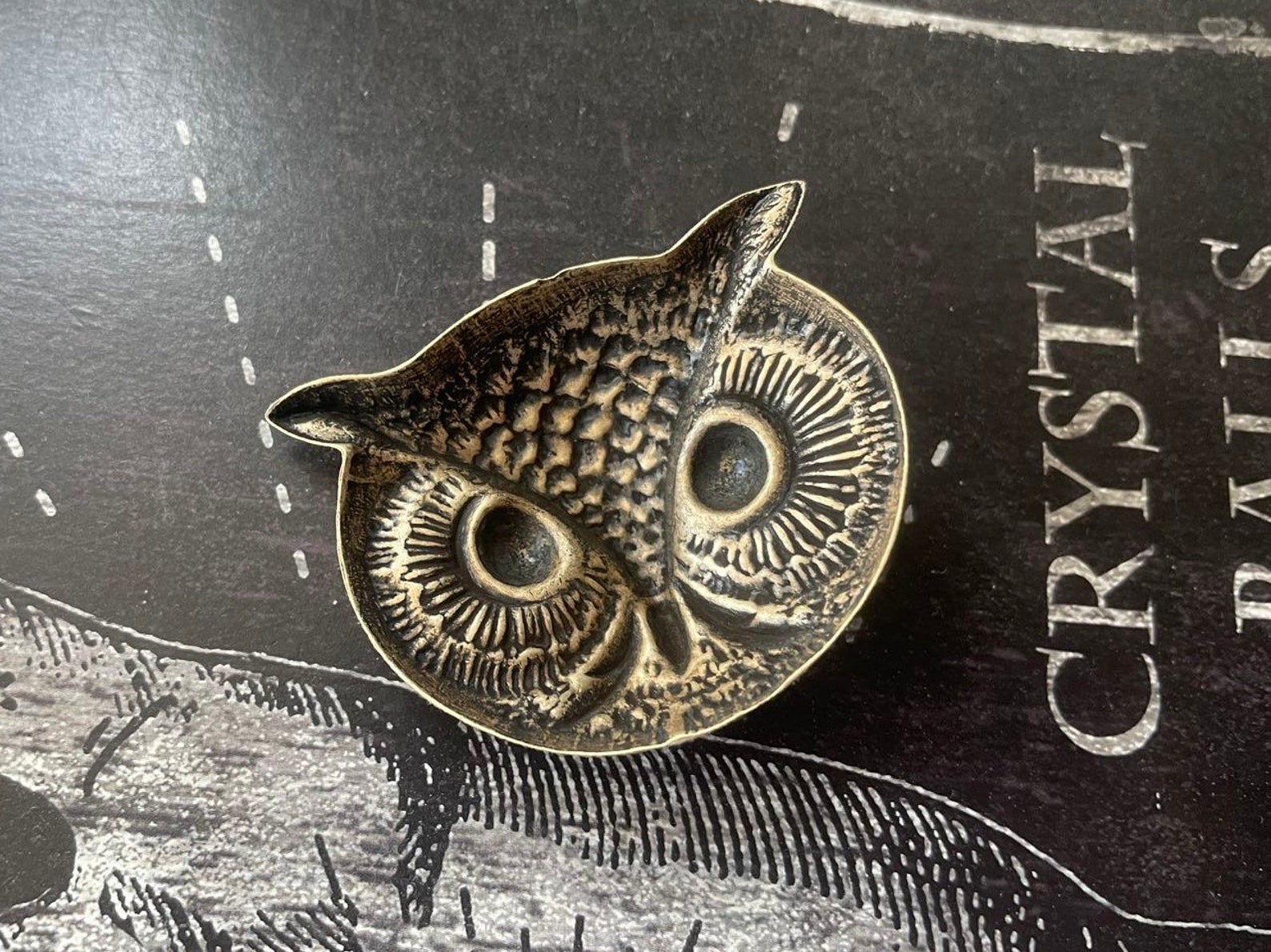 Large Brass Owl Head Brass Ox Made in the USA - Etsy