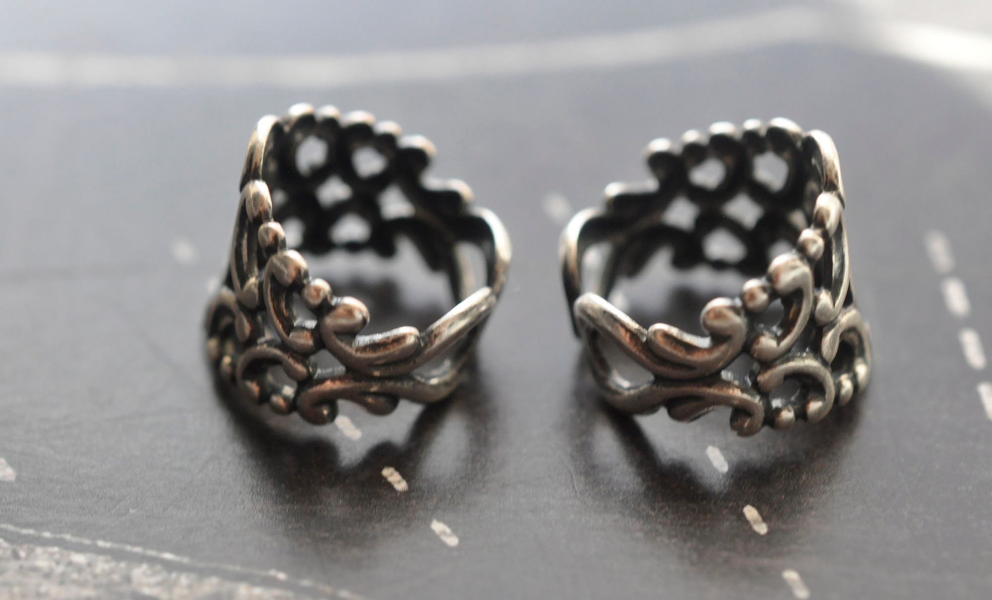 Adjustable Ring Bases Brass Stampings Sterling Silver - Etsy