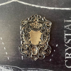 Medieval Crest, Brass Stampings, Brass Ox - Etsy