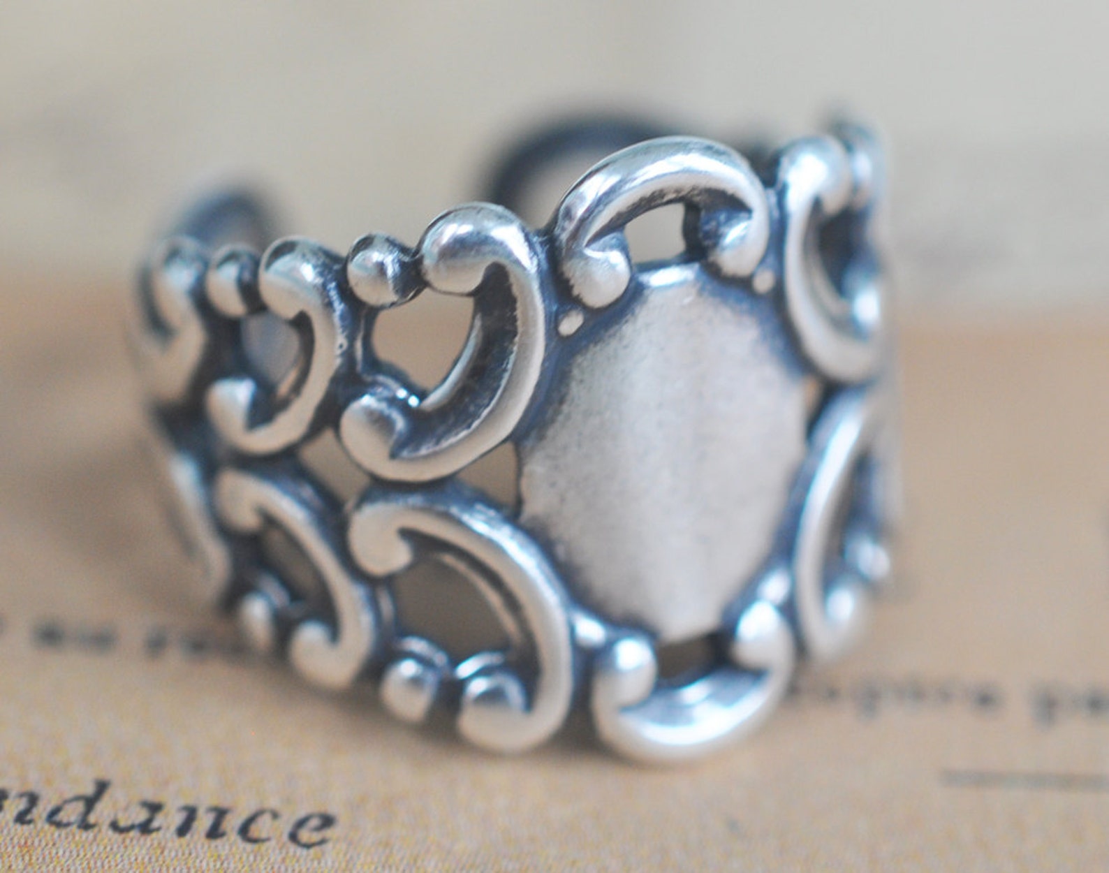 Adjustable Ring Bases Brass Stampings Sterling Silver - Etsy