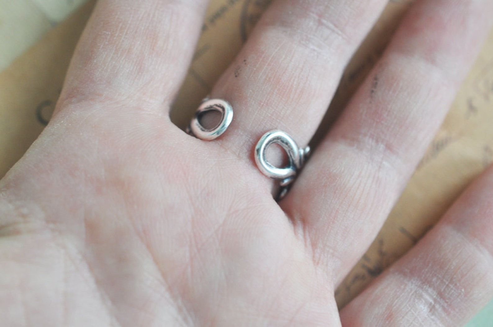 Adjustable Ring Bases Brass Stampings Sterling Silver - Etsy