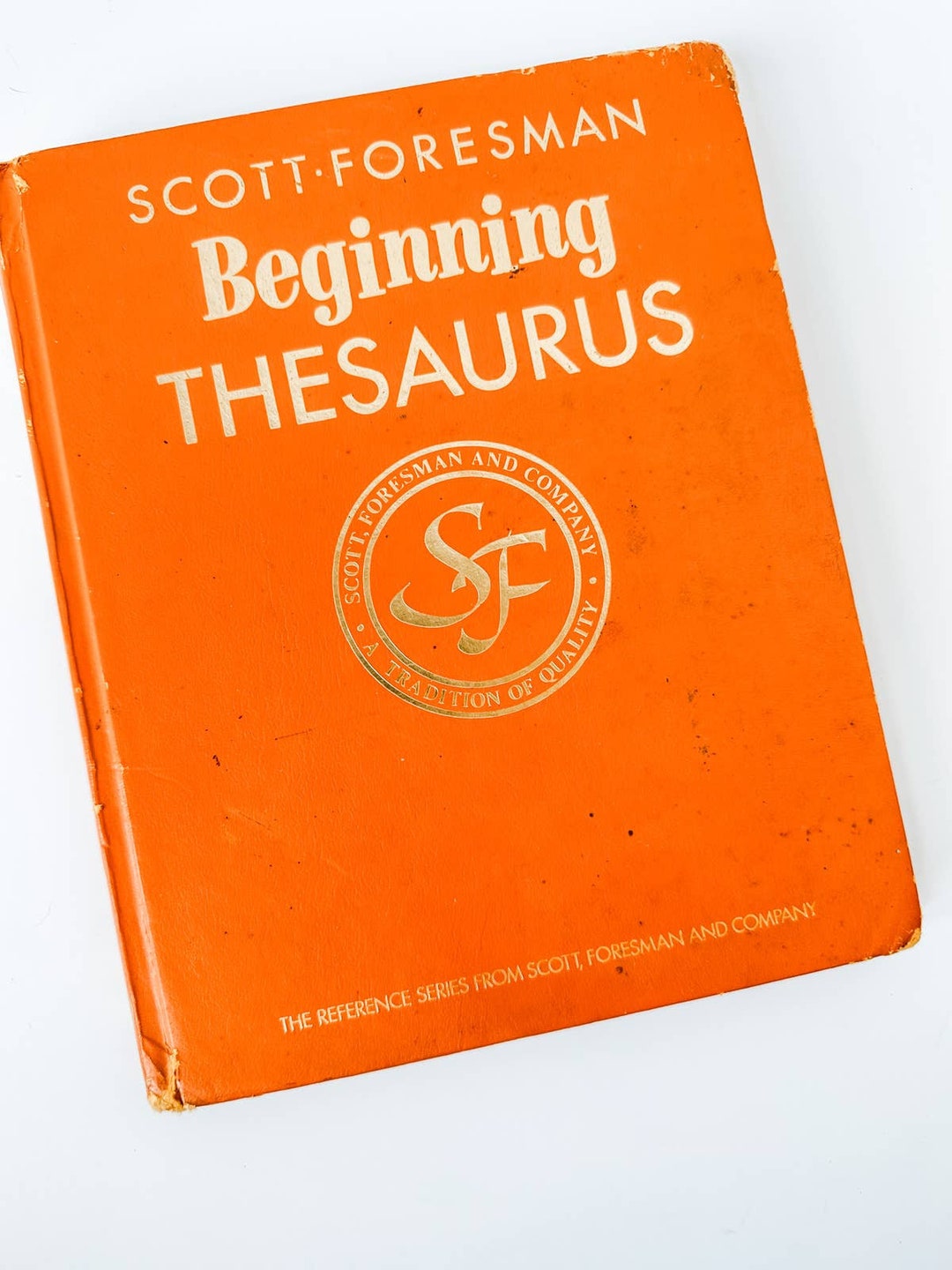 Vintage Beginning Thesaurus Book - Etsy