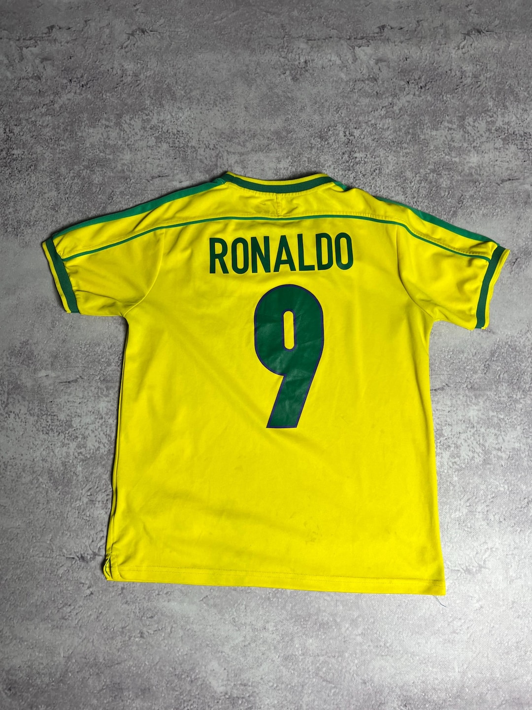 Retro R9 Ronaldo Brazil 1998 Jersey | Custom Vintage - Etsy