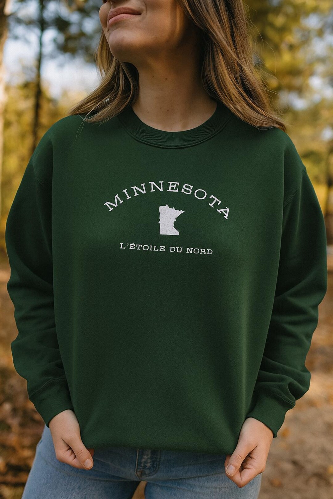 Minnesota Letoile Du Nord | Star of the North Sweatshirt - Etsy