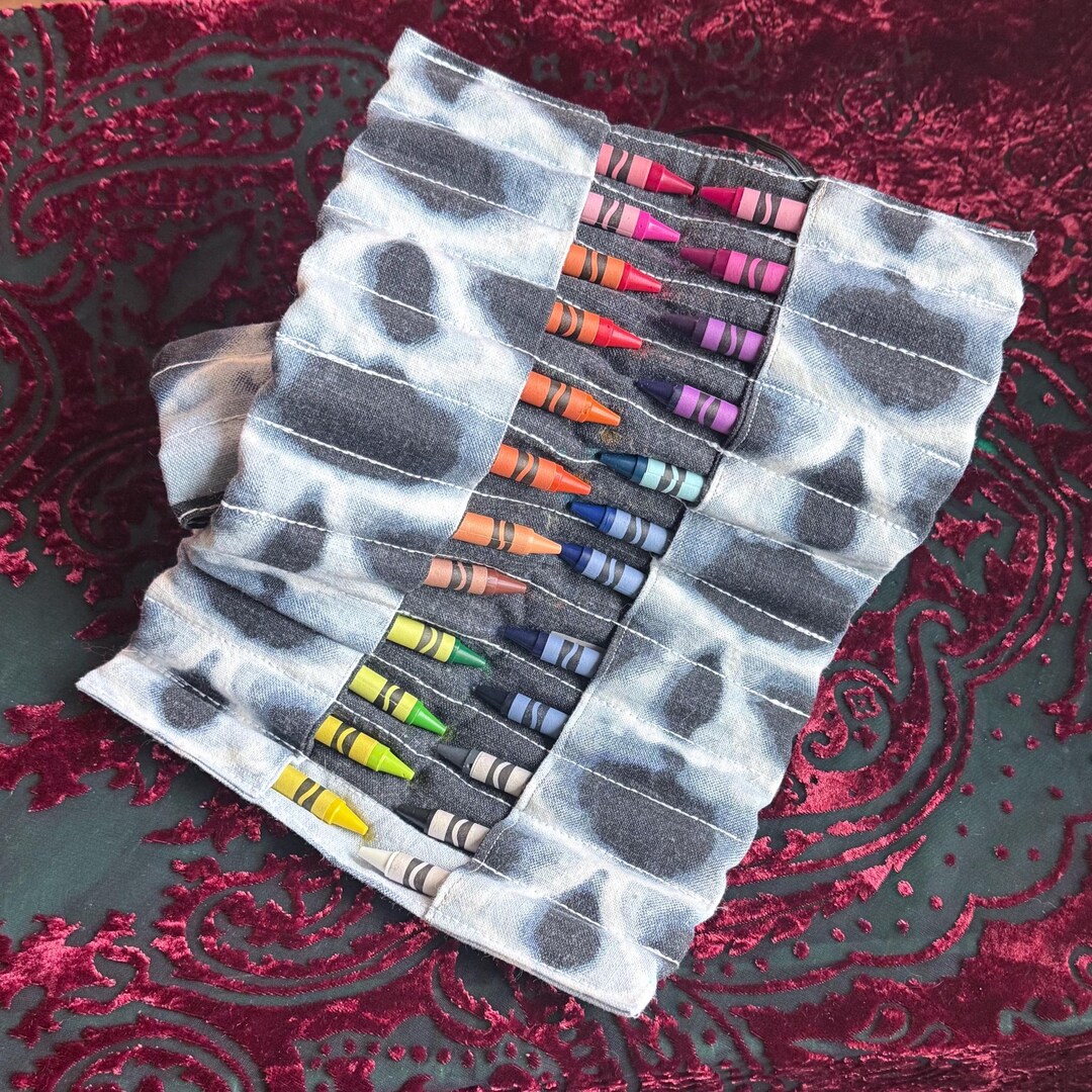 Artist Pouch for All of You Colors or Brushes or Tools. Up-cycled ...