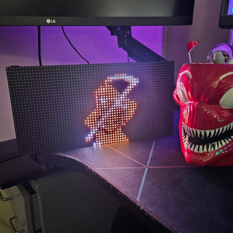 Halloween Animated Pixel Led Matrix - Etsy