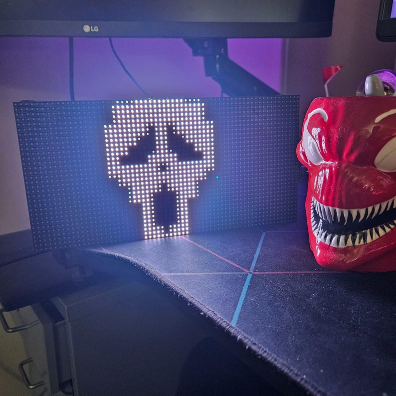 Halloween Animated Pixel Led Matrix - Etsy