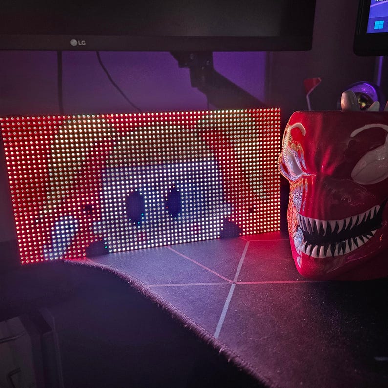 Halloween Animated Pixel Led Matrix - Etsy