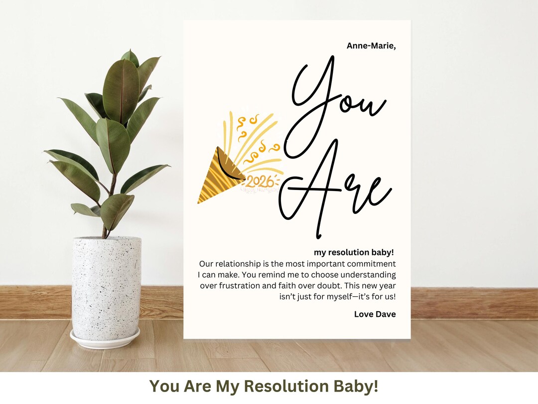 Editable Everyday Gratitude & Compliment Note Template/2026 New Year's ...