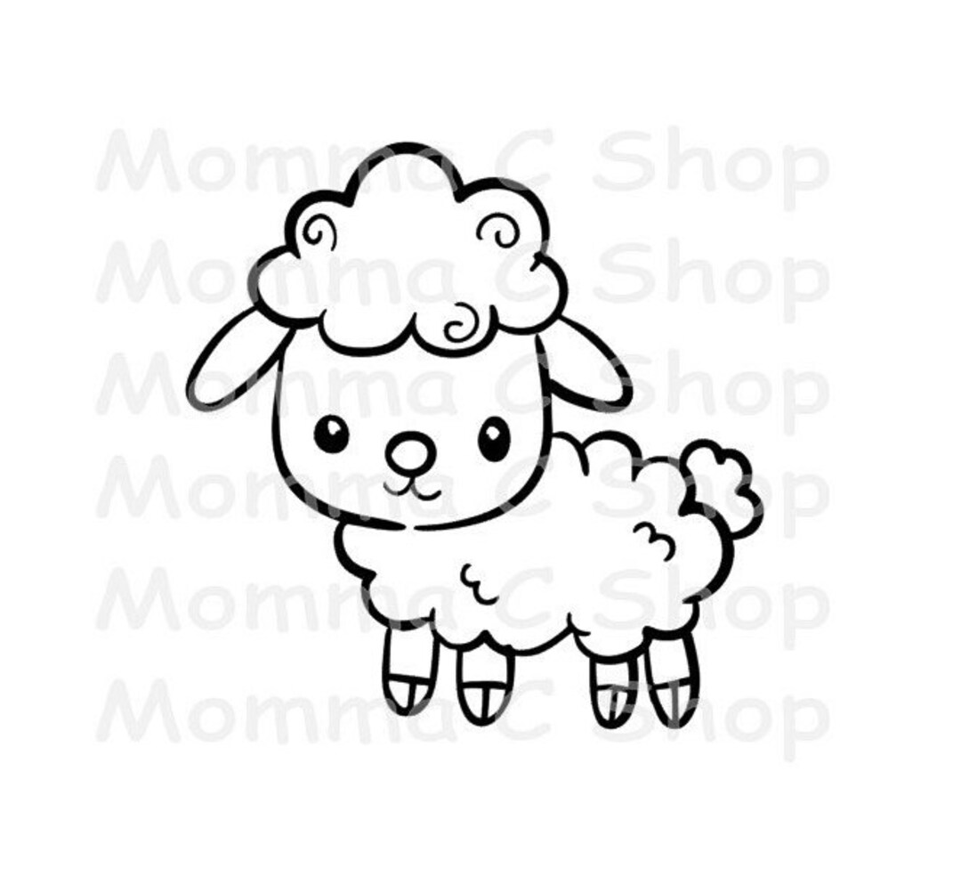 Sheep Lamb Goat Farm Animal Wool Farm Livestock Ranch Gift Grass Pet ...