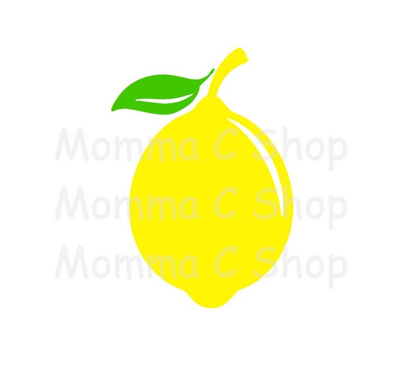 Citron SVG et JPEG Instant Digital Télécharger Fichier | Etsy