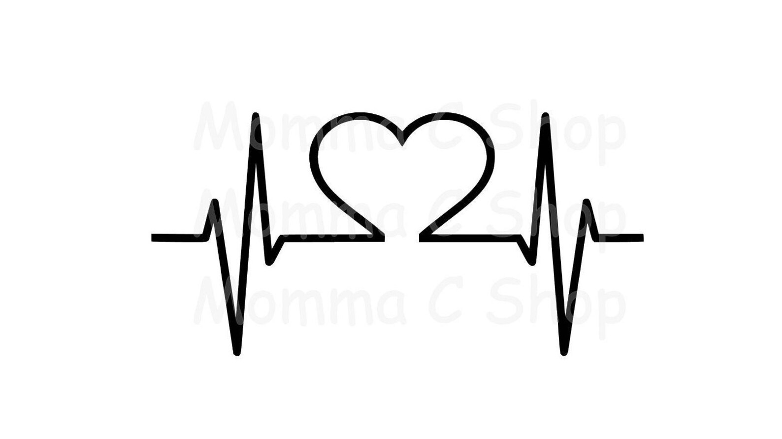 Corazón palpitante SVG JPEG Enfermera Doctor Asistente Médico - Etsy España