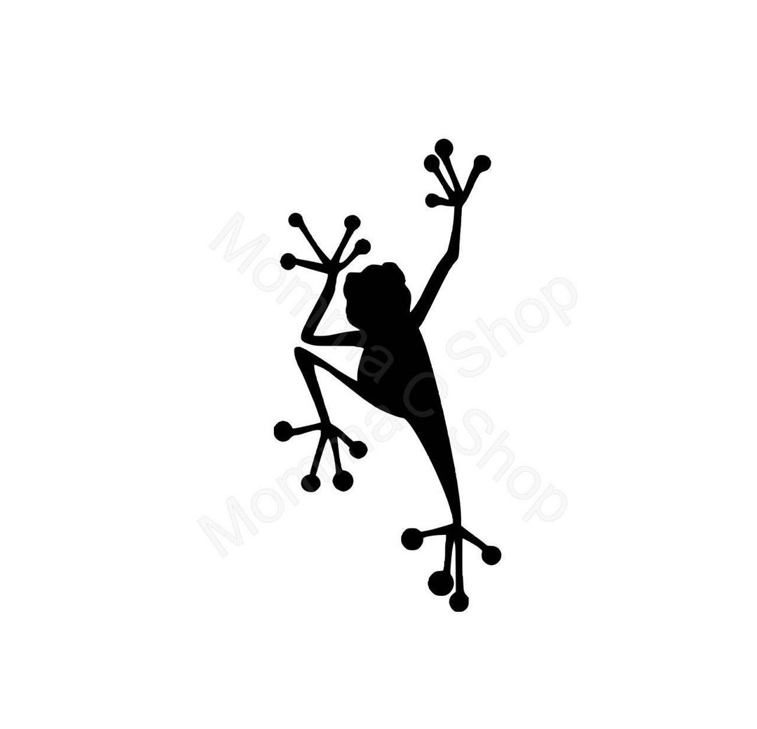 Cute Tree Frog SVG, Rainforest Green (digital Download) - Etsy