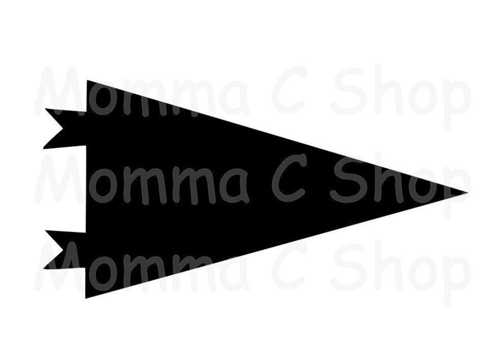 Pennant SVG Sport Flag Team Football Baseball Championship Mascot Race ...