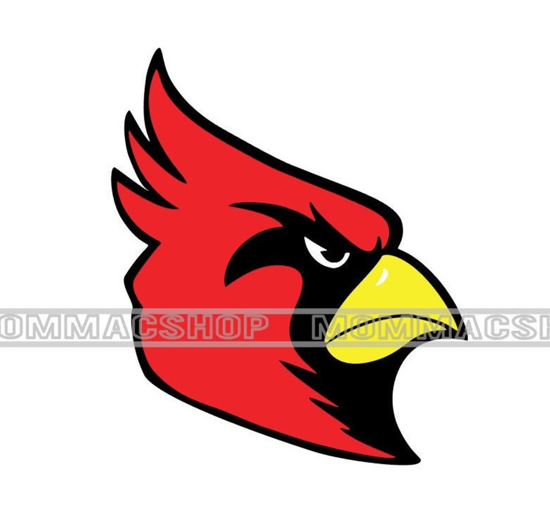 Cardinal SVG Red Bird Mascot Sports Baseball Team Athlete Ball Game ...