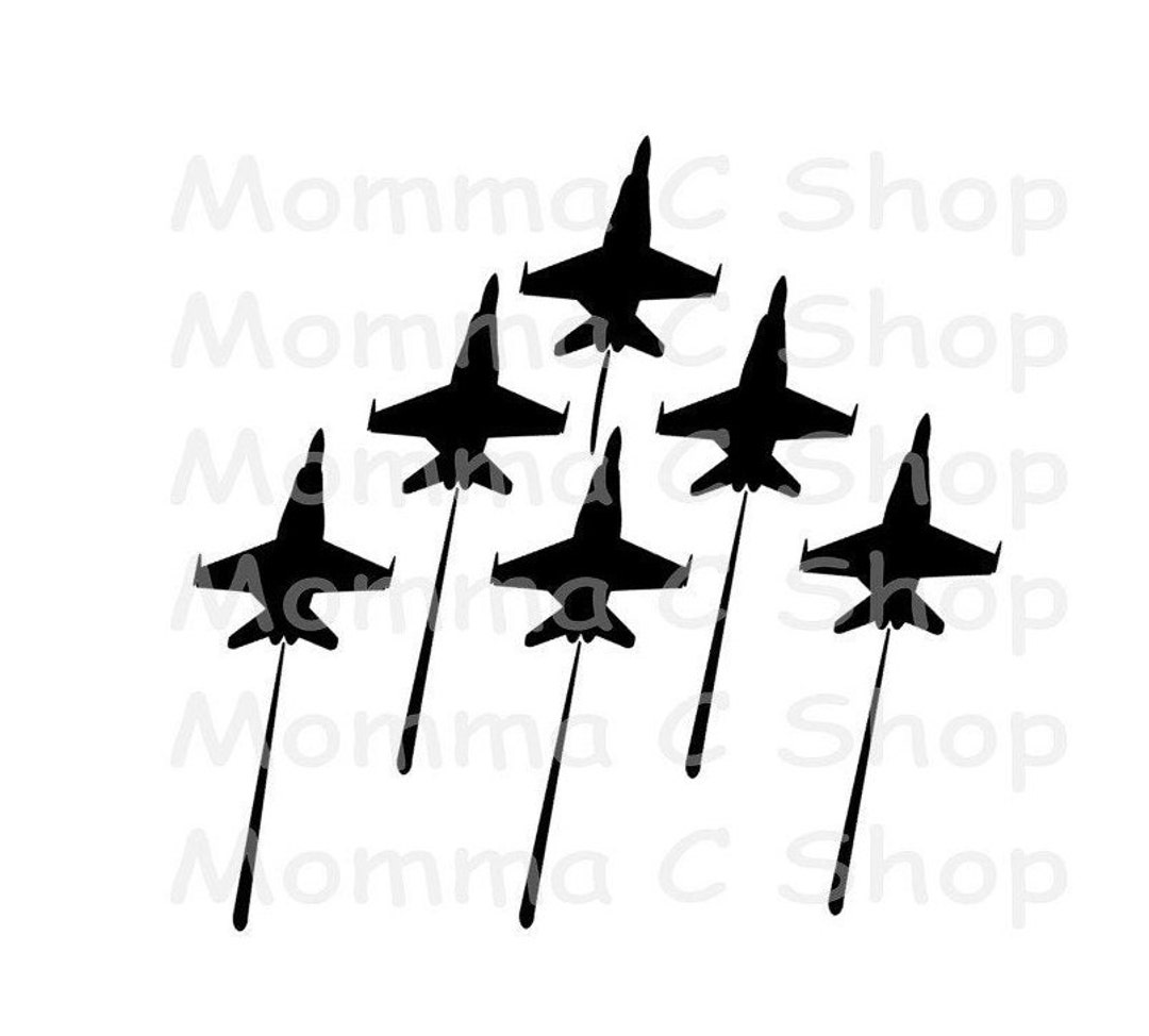 Blue Angels Jets SVG, Patriotic Flyover Art (digital Download) - Etsy