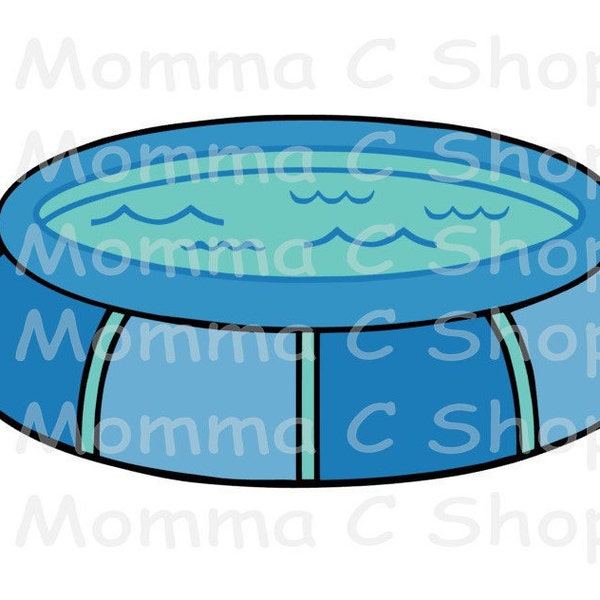 Pool Svg - Etsy