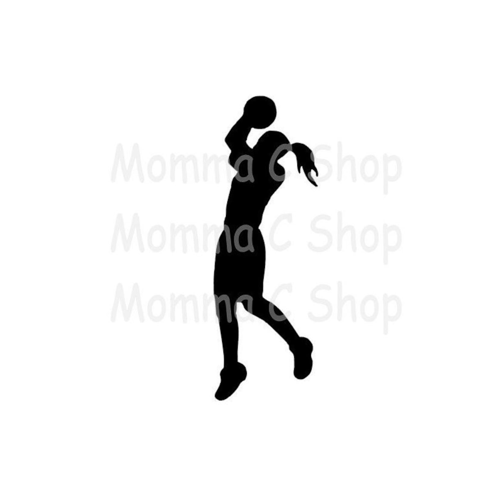 Girl Basketball SVG and JPEG Instant Digital Download File Cutting ...