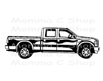 Ford Dually Truck Svg | Etsy India