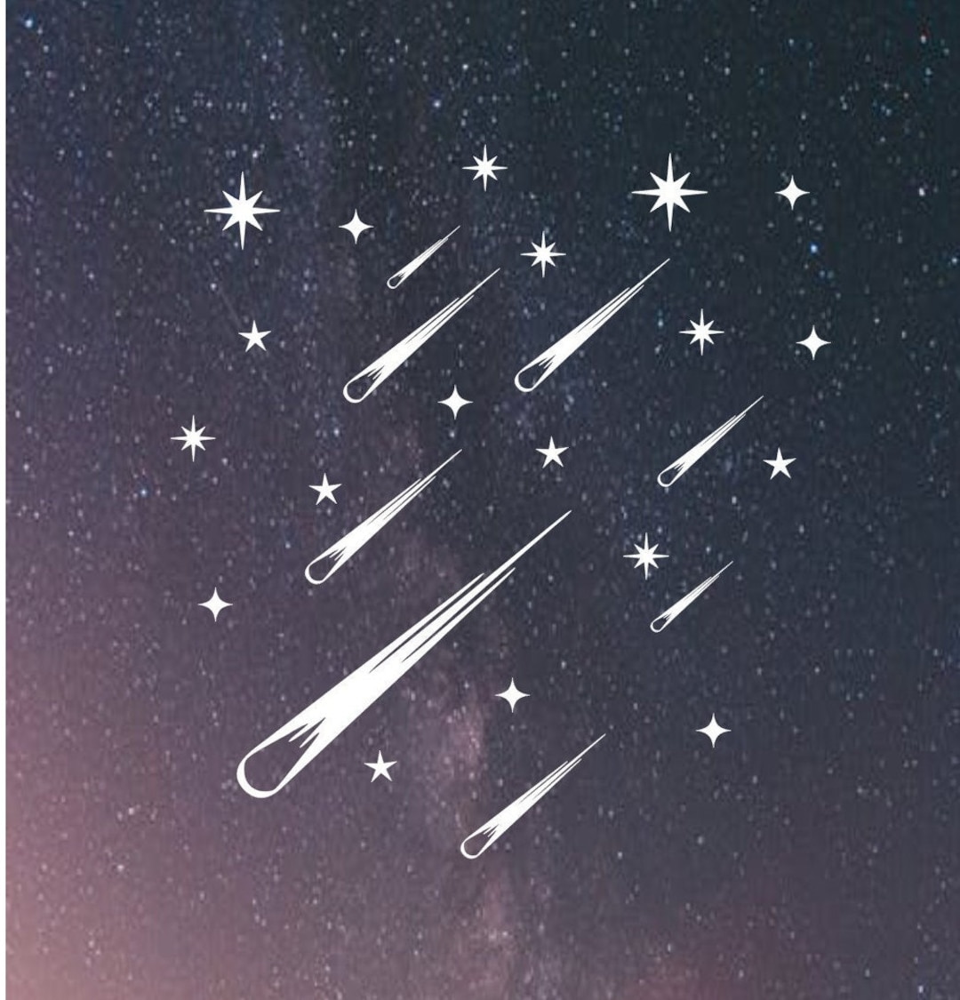 Comets SVG Stars Sky Night Solar System Astronomy Northern Lights ...