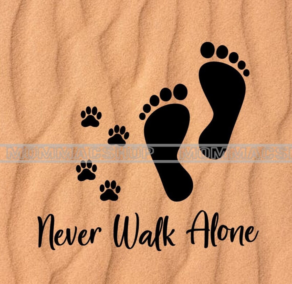 Never Walk Alone SVG and JPEG Instant Digital Download File - Etsy Israel