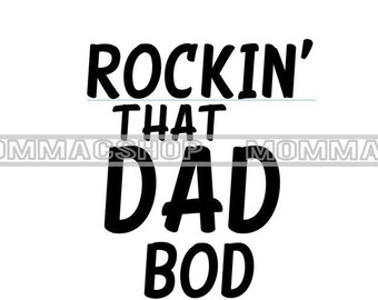 Hot Dad Bod Svg - Etsy