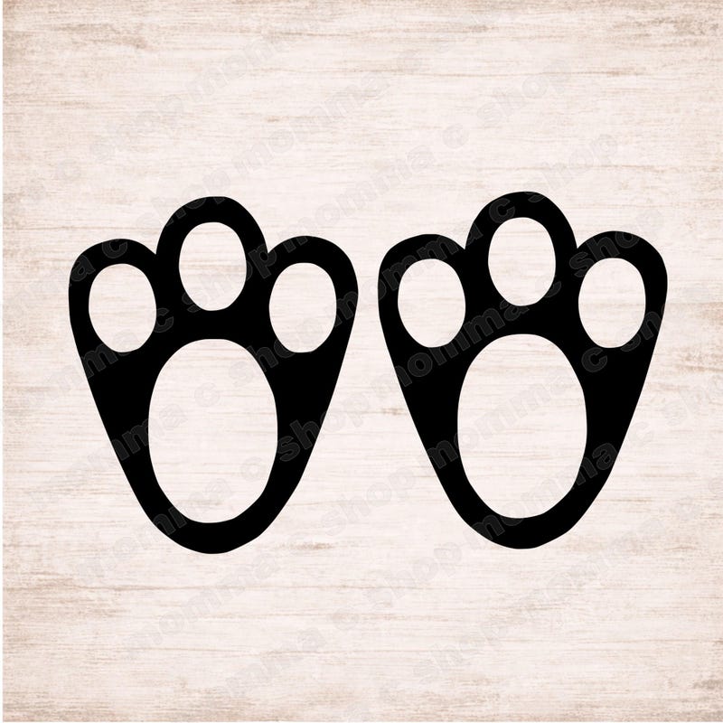 Bunny Paws - Etsy