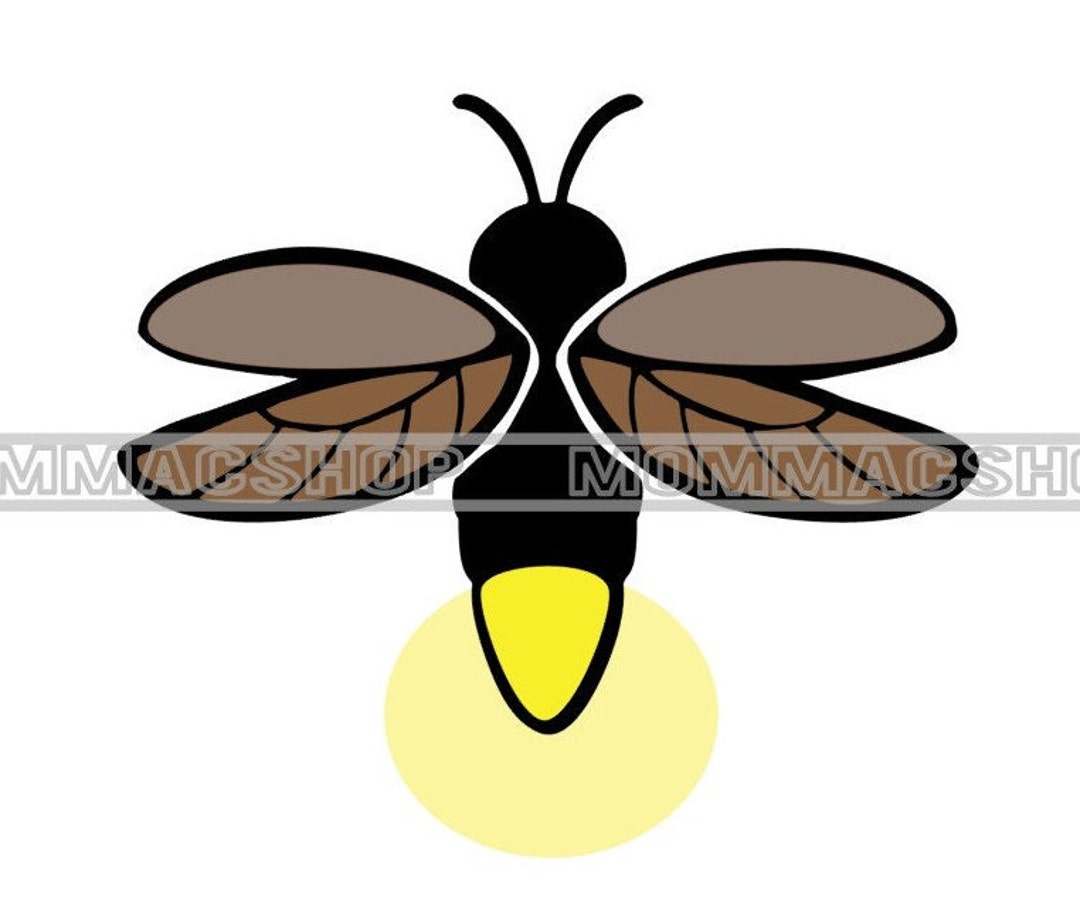 Firefly SVG and JPEG Instant Digital Download File Cuttable Garden Yard ...