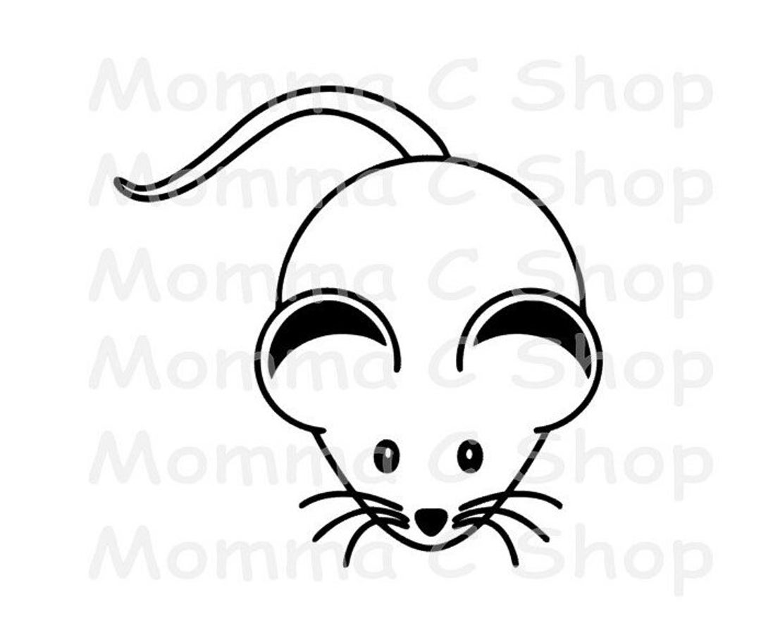 Mouse SVG Animal Hamster Rat Rodent Mice Pet Gift Nature Wildlife Cat ...