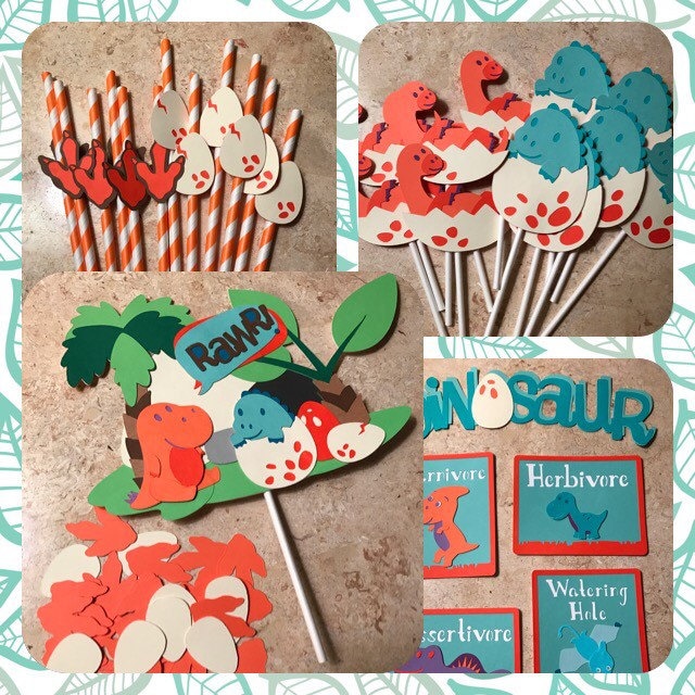 Dinosaur Party Kit | Etsy