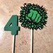 3pc Set Hulk Caketopper/centerpieces - Etsy