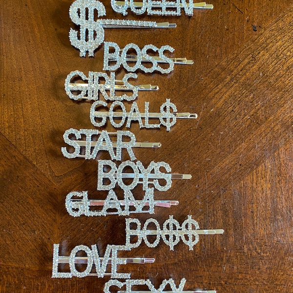 Glam Hair Pin - Etsy