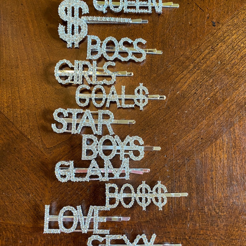 Glam Hair Pin - Etsy