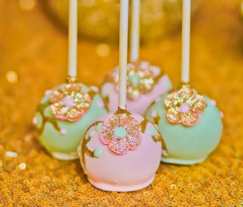 FANCY AND ELEGANT Cake Pops, Wedding Cake Pops, Wedding Favors ...
