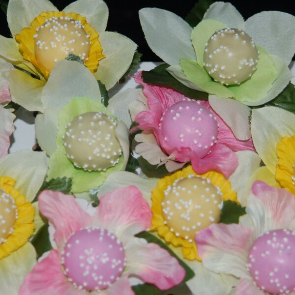 Flower Cake Pops - Etsy