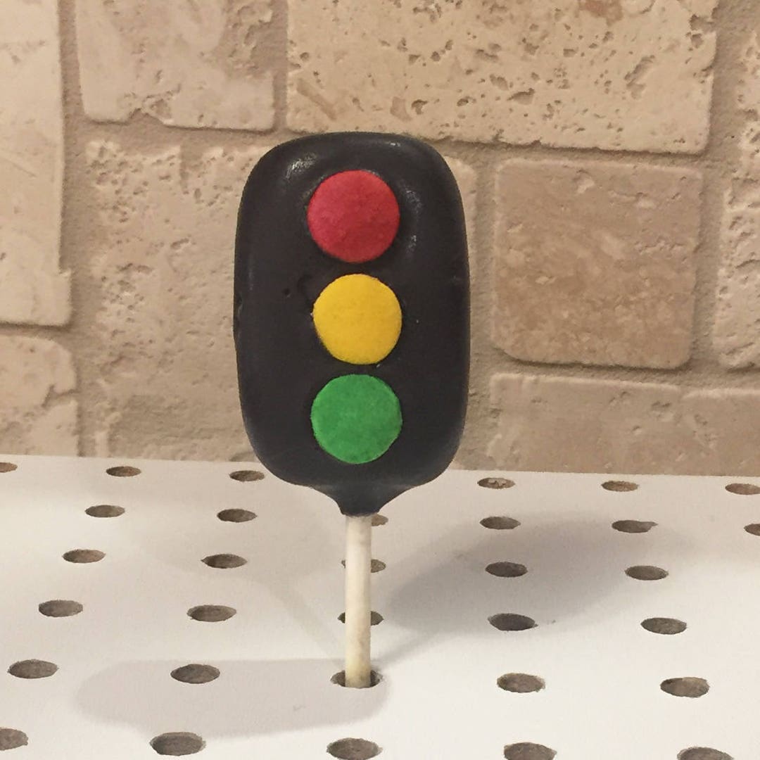TRAFIC LIGHTS Cake Pops, New Driver Cake Pops, New License Cake Pops - Etsy
