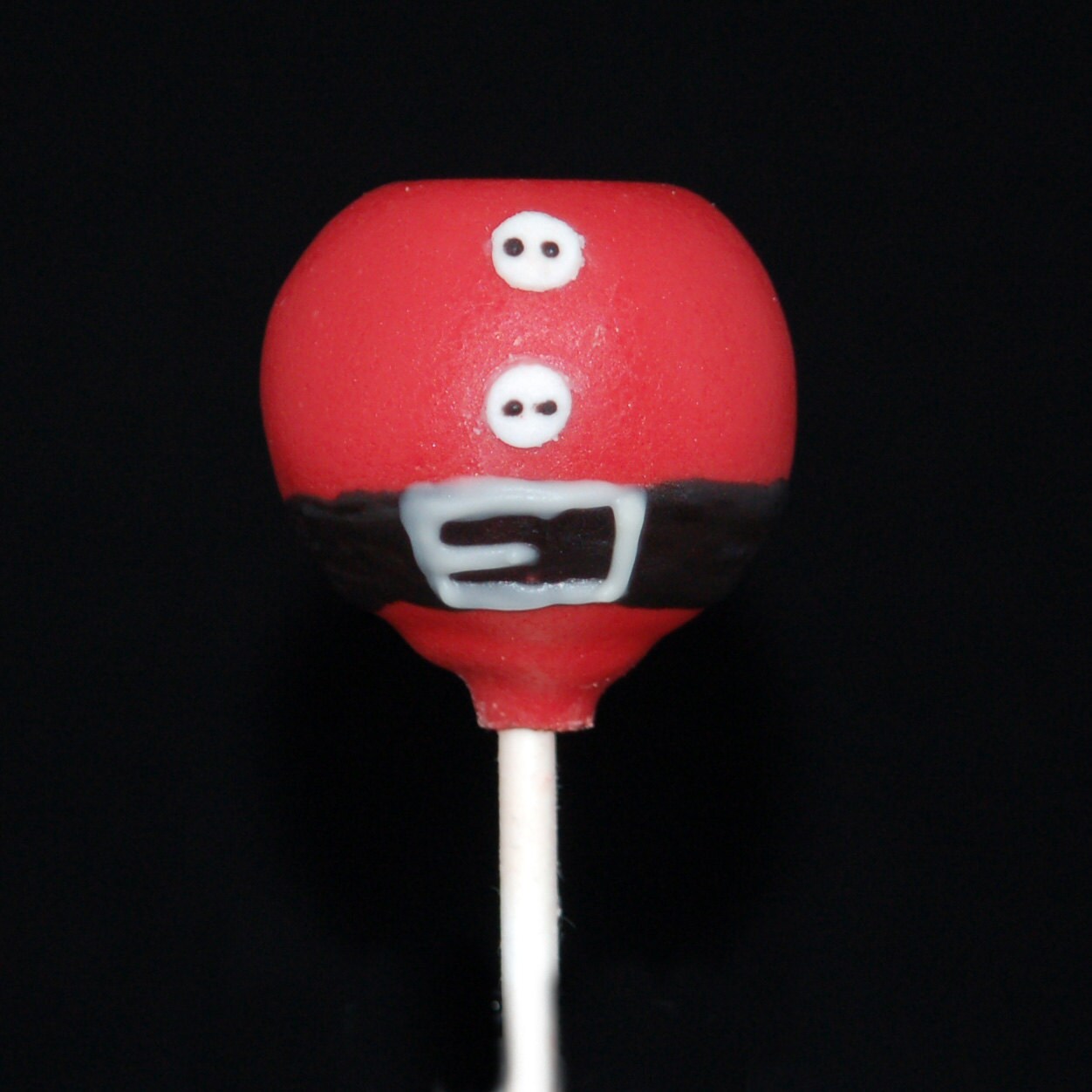 SANTA'S BELLY Cake Pops, SANTA Claus Cake Pops, Christmas Themed Cake ...