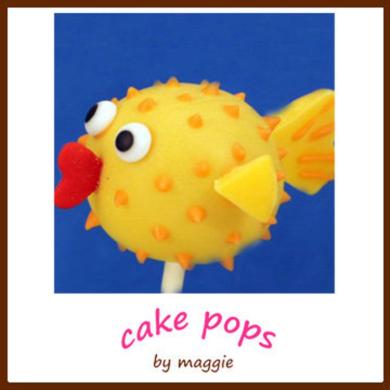 FISH Cake Pops Assorted Colors per Order Ocean Themed Party - Etsy