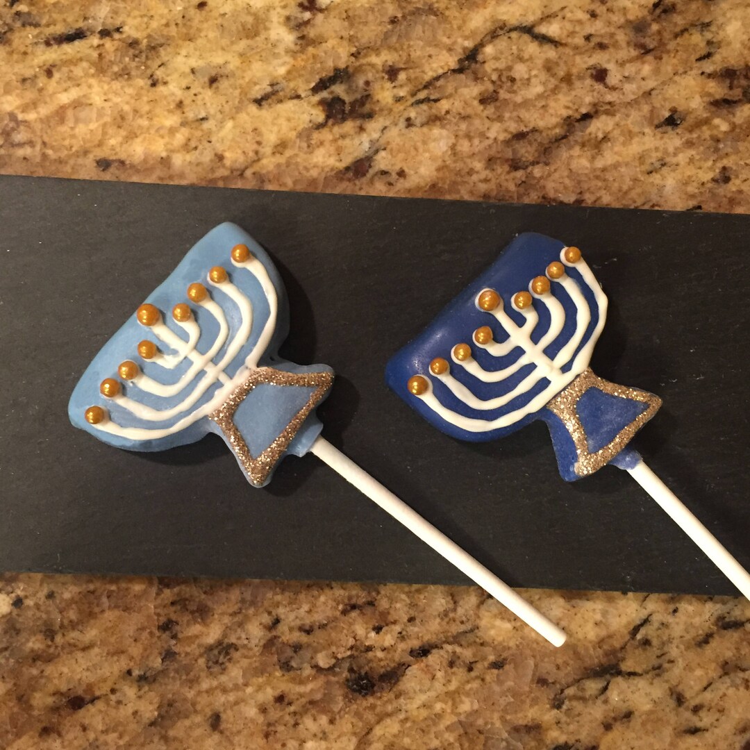 MENORAH Cake Pops, HANNUKKAH Themed Cake Pops - Etsy