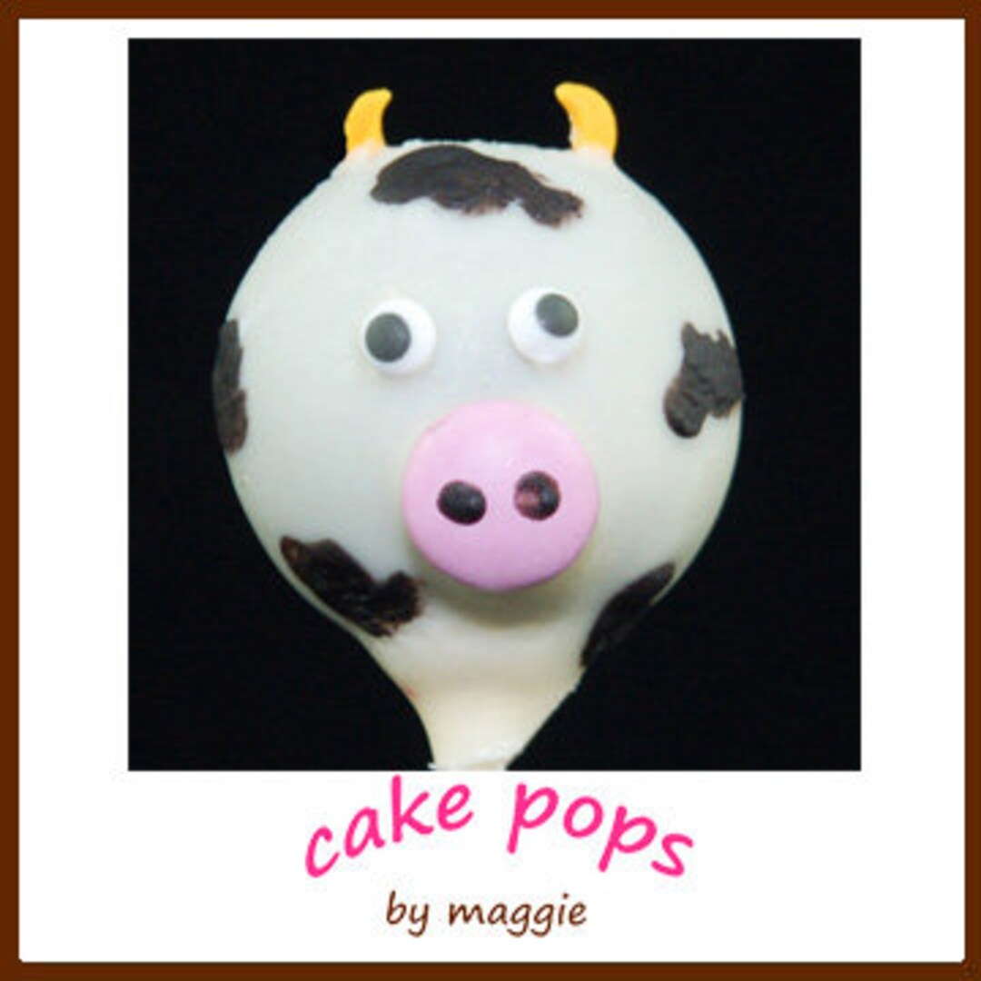 COW Cake Pops Western Themed Cake Pops - Etsy.de
