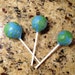GLOBE CAKE POPS, Earth Day Cake Pops, Bon Voyage Cake Pops, Travel Cake ...