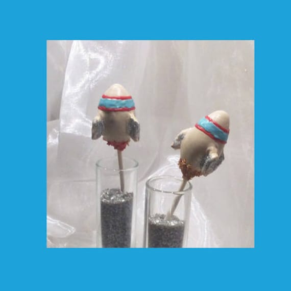 Rocket Cake Pops