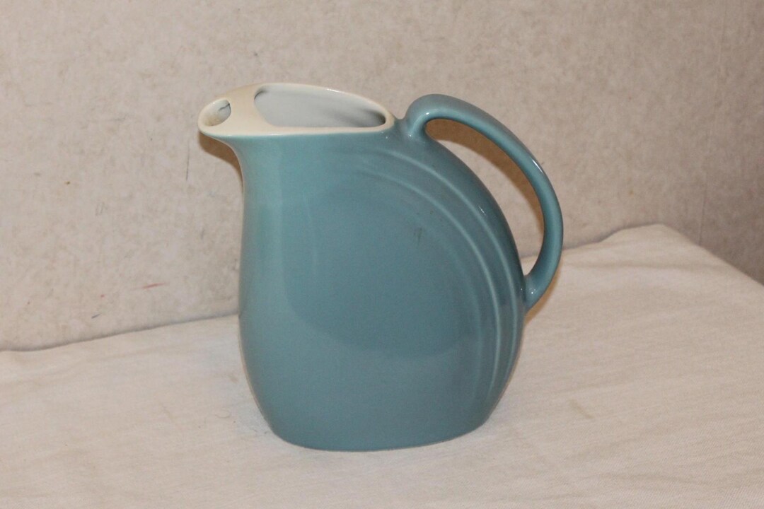 Vintage Hall Pottery Mccormick Nora Tea Pitcher – Periwinkle Blue - Etsy