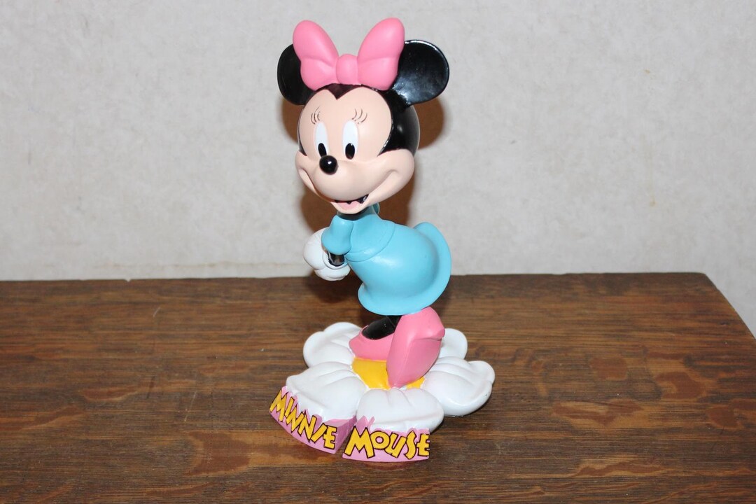 Disney Bobble Dobbles Minnie Mouse Bobble Head Figurine - Etsy