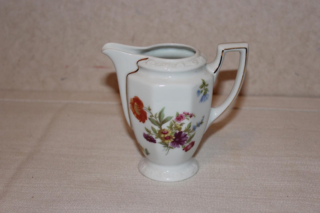 Vintage Rosenthal Maria Flowers Creamer - Etsy