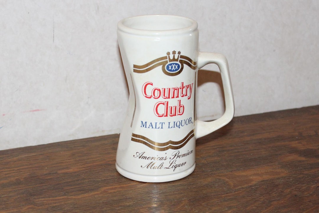 Country Club Malt Liquor Ceramic Beer Stein Mug - Etsy